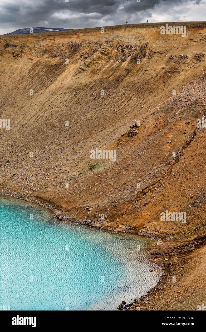 Krafla is a volcanic caldera of about 10 km in diameter with a 90 km ...