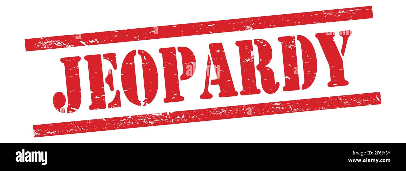 Jeopardy stamp hi-res stock photography and images - Alamy