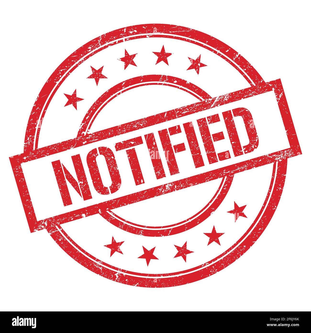 Notified stamp hi-res stock photography and images - Alamy