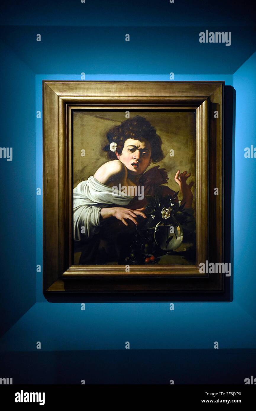 Caravaggio exhibition hi-res stock photography and images - Alamy