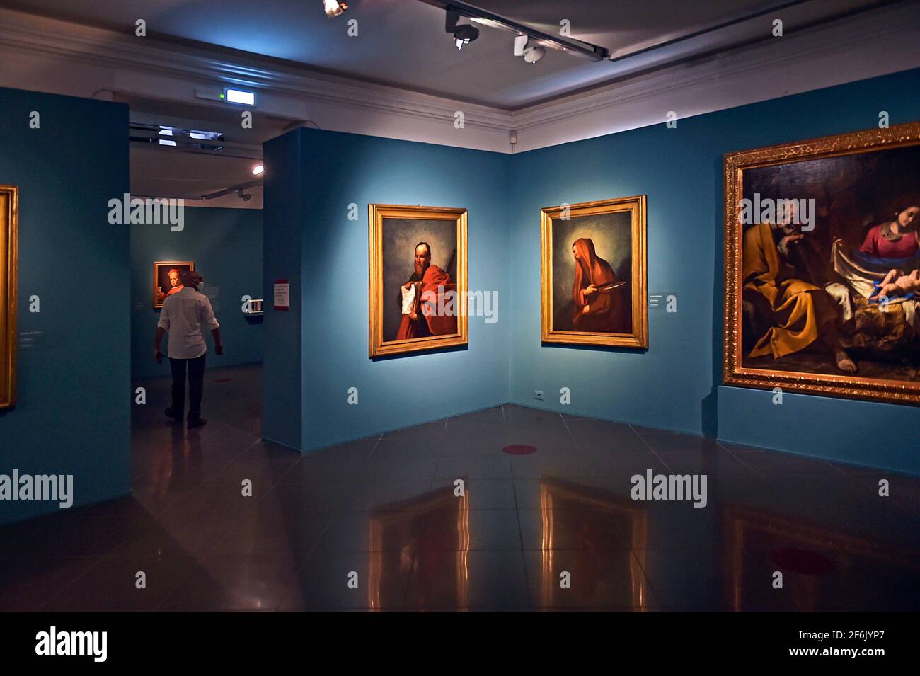 Caravaggio exhibition hi-res stock photography and images - Alamy