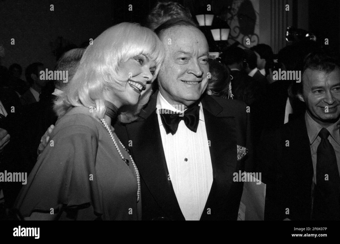 Ann Jillian and Bob Hope Circa 1980 Credit: Ralph Dominguez/MediaPunch Stock Photo - Alamy