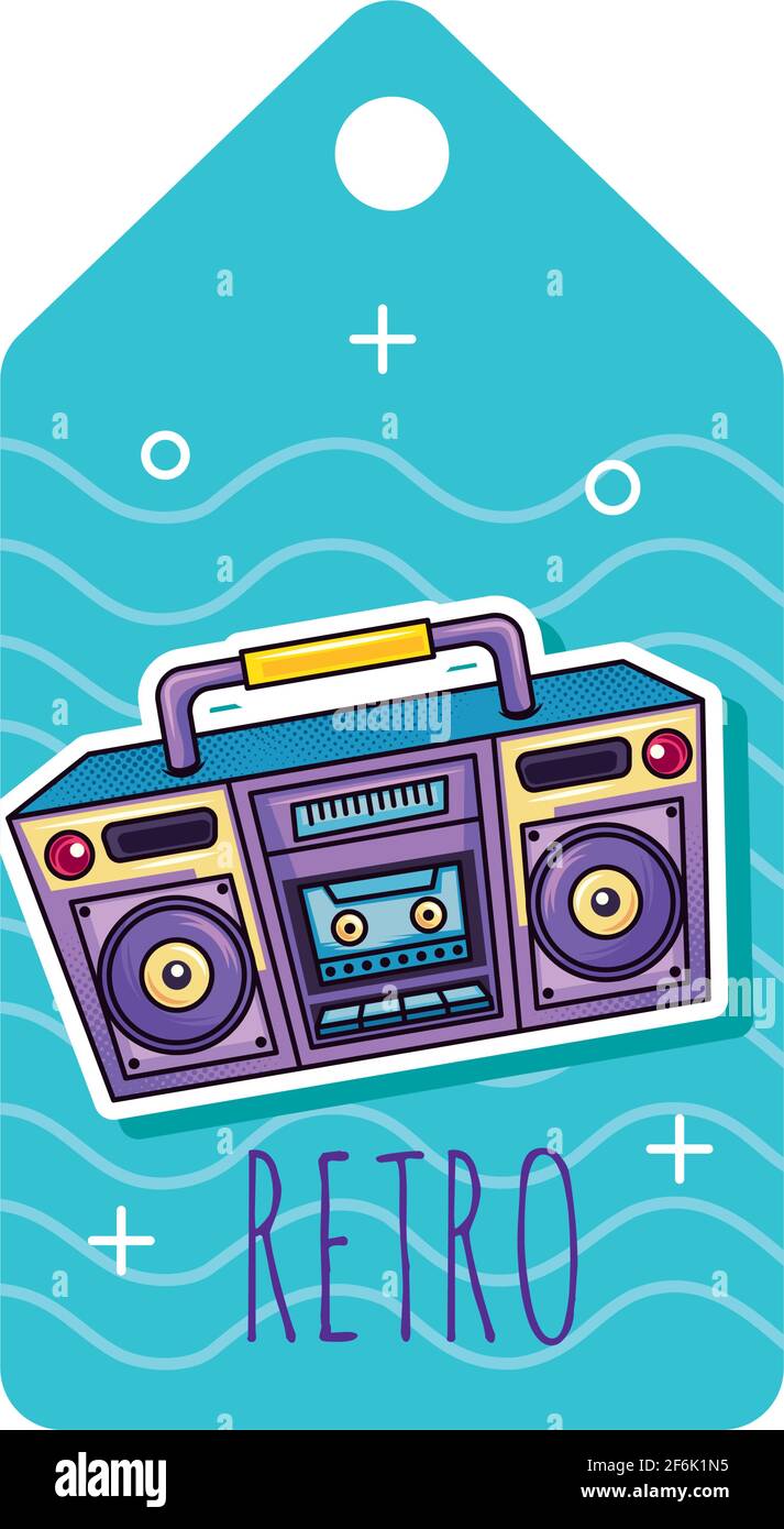 Boombox techno hi-res stock photography and images - Alamy