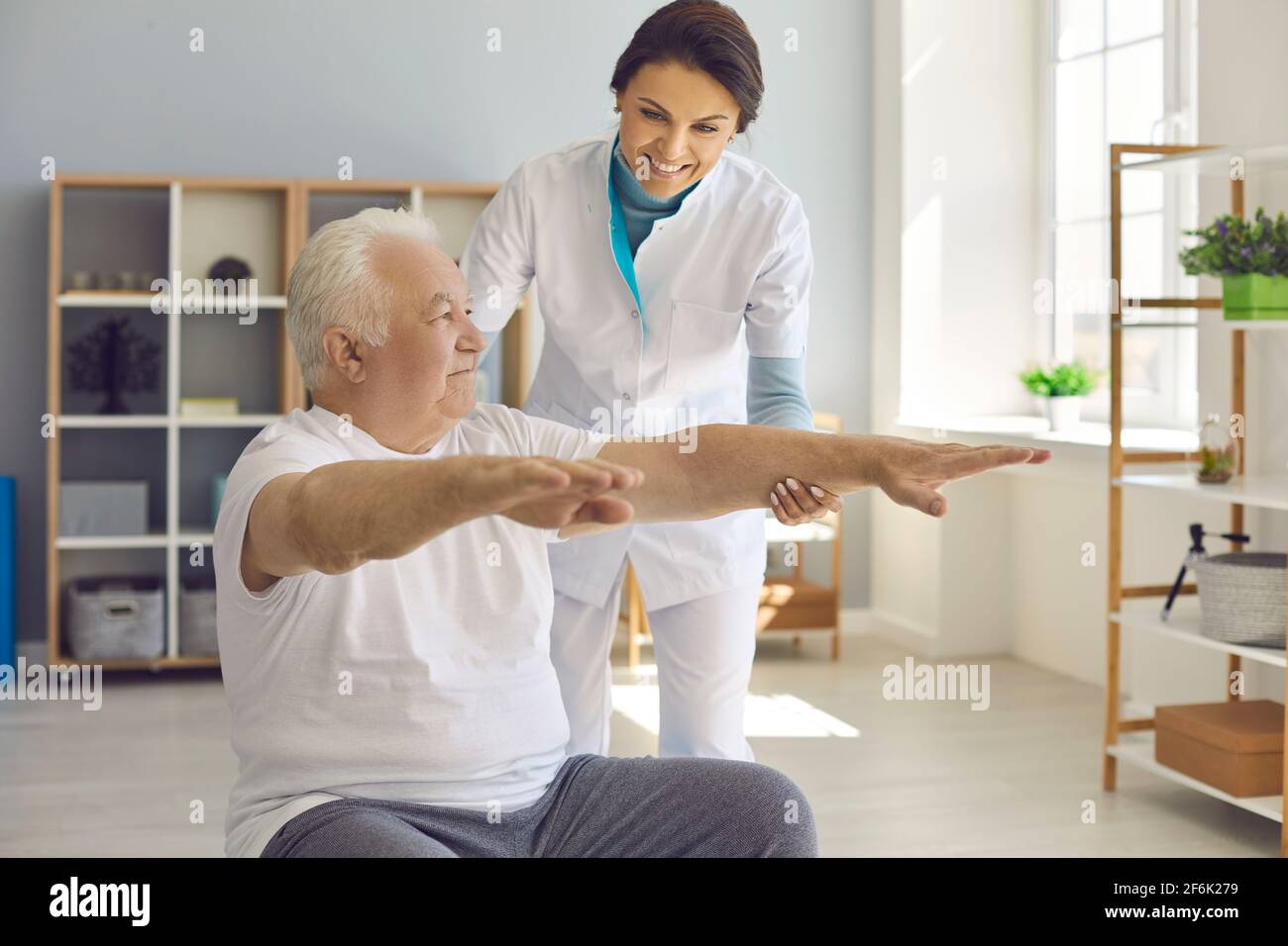 Rehab exercises hi-res stock photography and images - Alamy