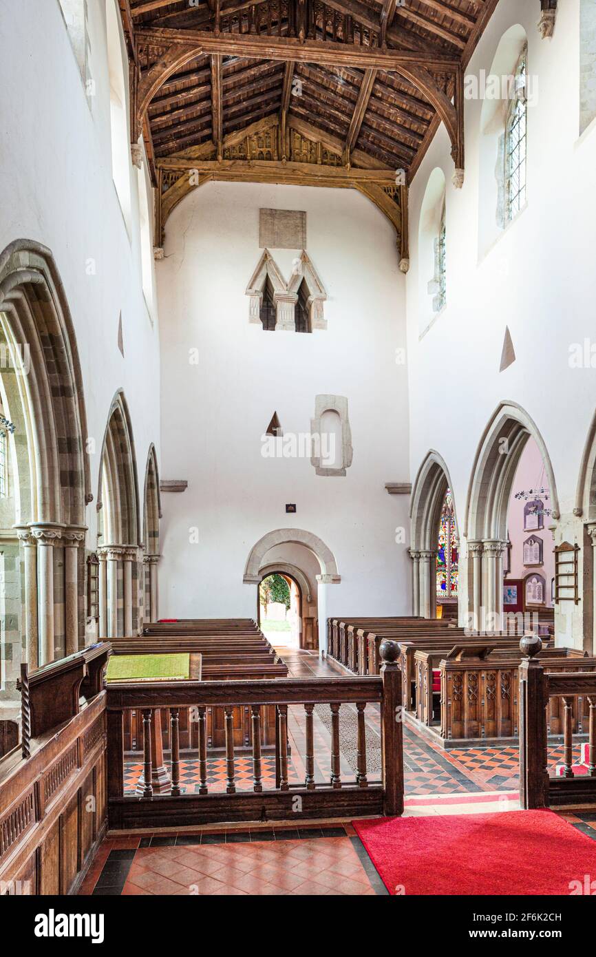 The Anglo-Saxon Priory Church of St Mary dating back to the 9th century ...