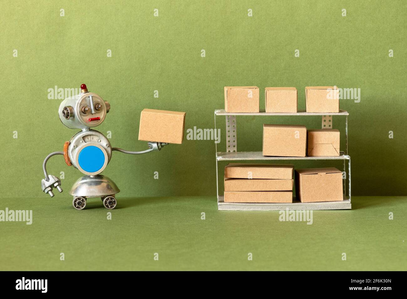 Goods in boxes hi-res stock photography and images - Alamy