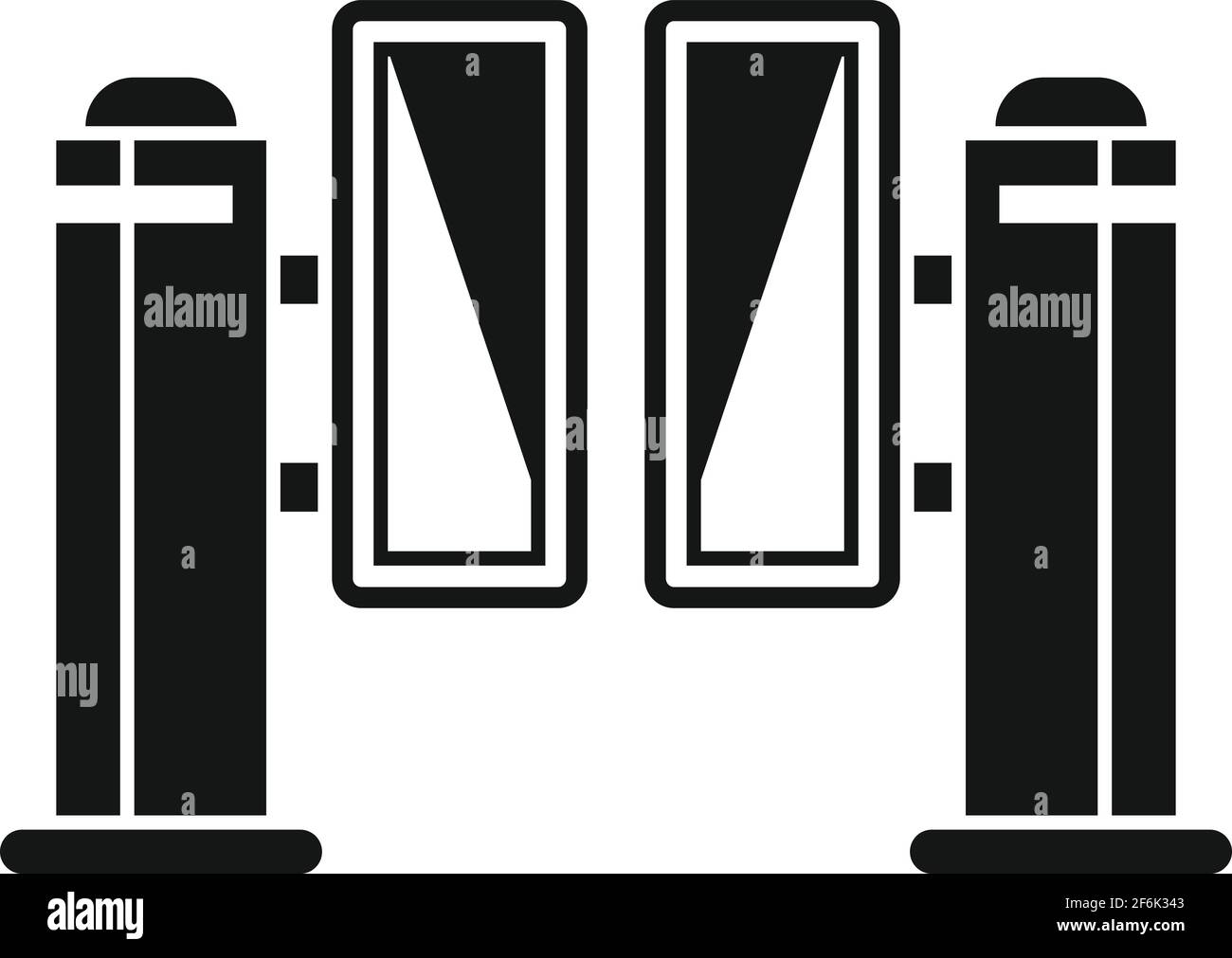 Control turnstile icon, simple style Stock Vector Image & Art - Alamy