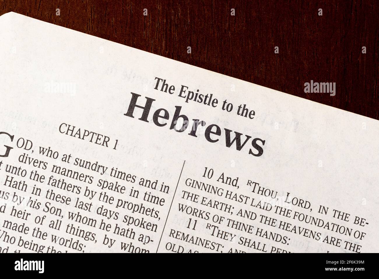 Title page holy bible hi-res stock photography and images - Alamy