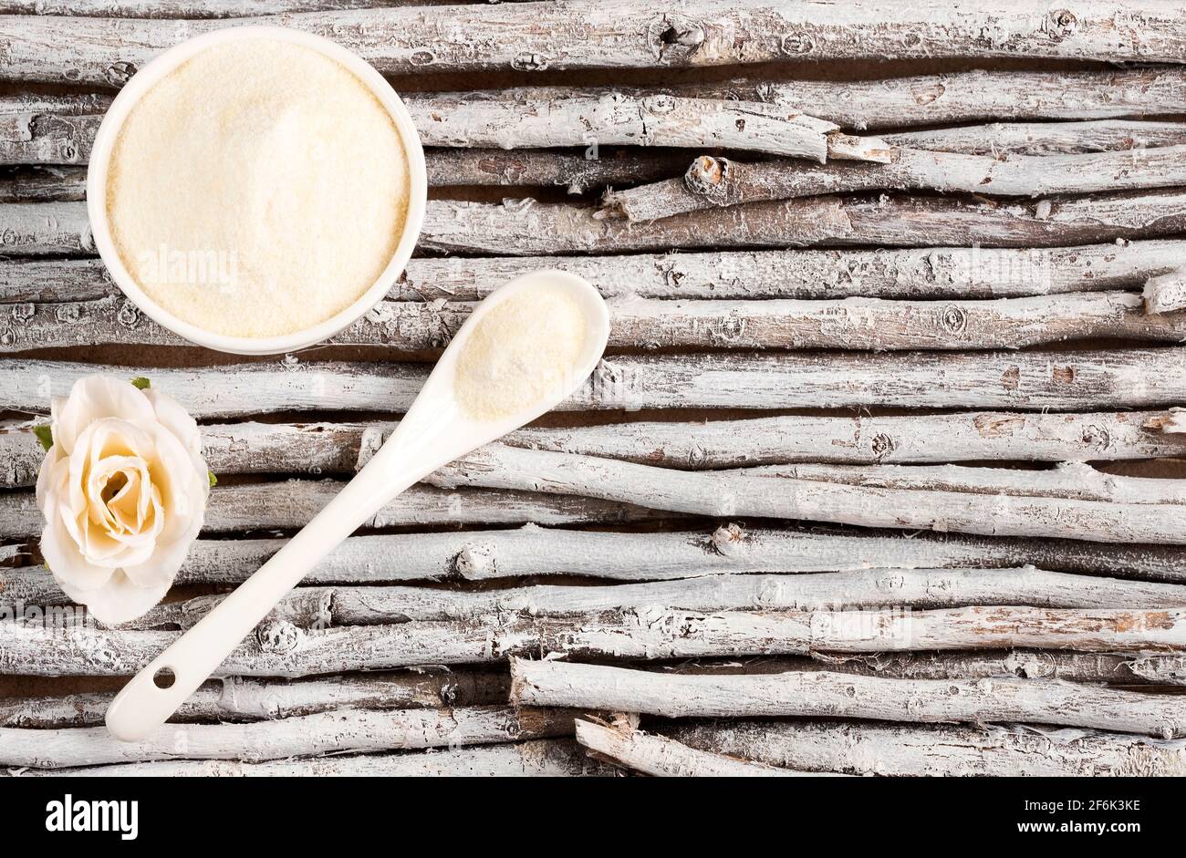 Collagen protein powder - Hydrolyzed. Strengthening and improving the ...