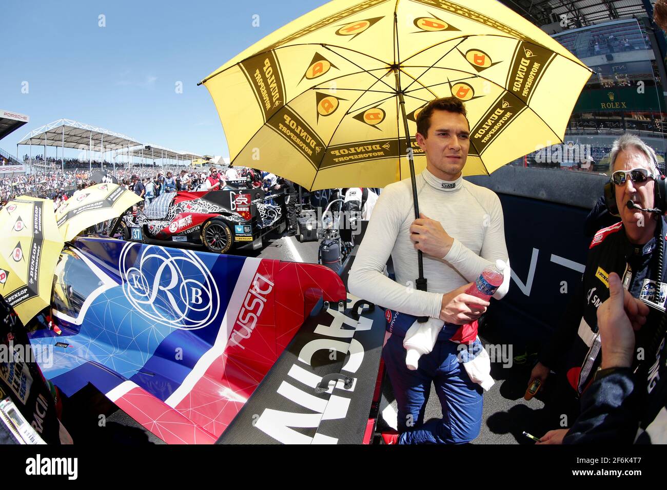 GRILLE DE DEPART STARTING GRID, ALESHIN Mikhail (rus), Dallara P217 ...
