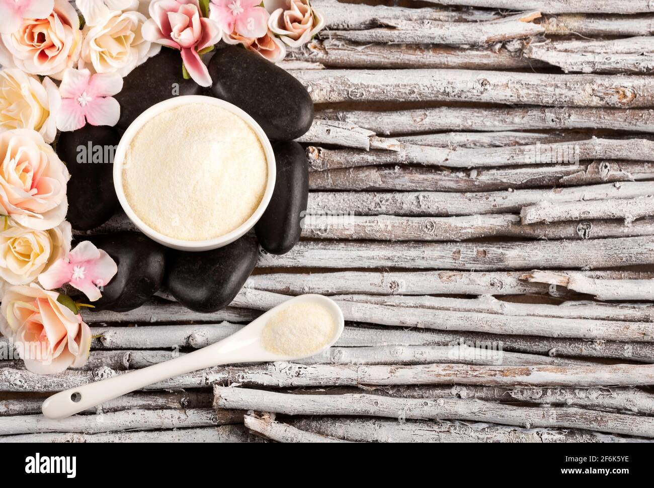 Collagen protein powder - Hydrolyzed. Strengthening and improving the ...