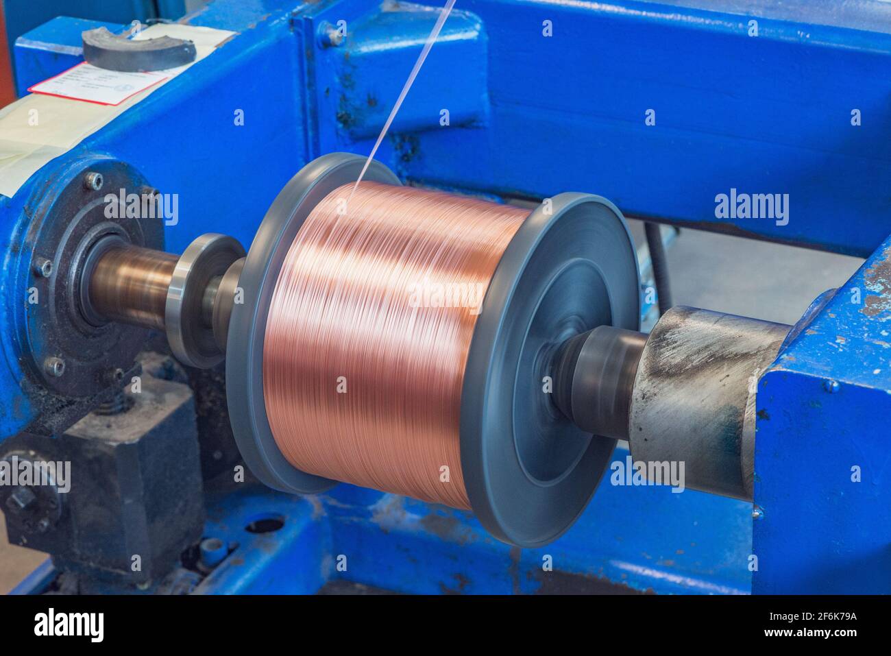 Wire spool hi-res stock photography and images - Alamy