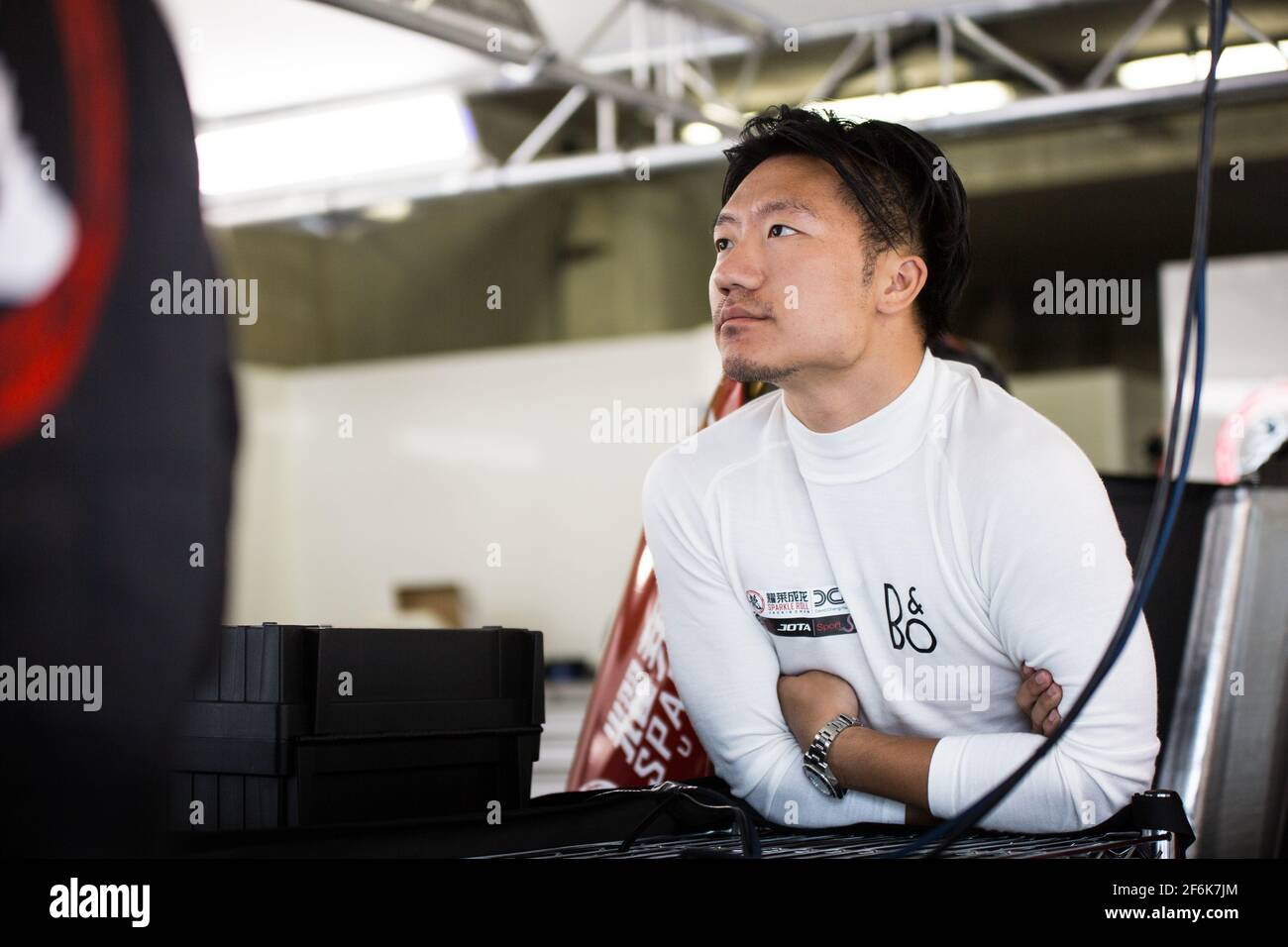 CHENG David (usa), Oreca 07 Gibson team Jackie Chan DC racing, ambiance ...