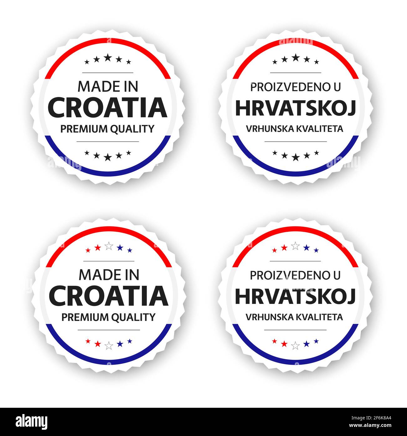 National symbols of croatia Cut Out Stock Images & Pictures - Alamy