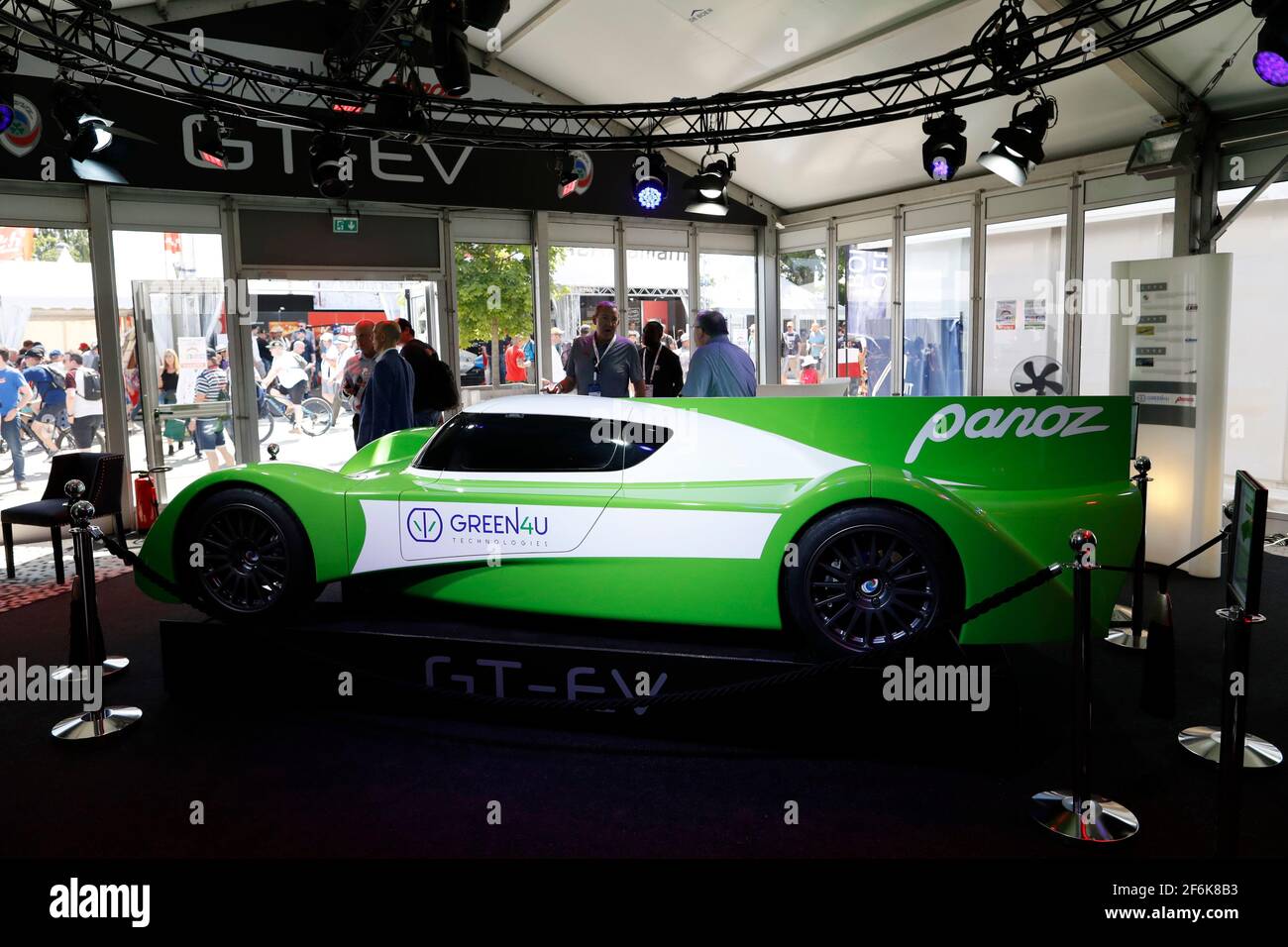 Panoz Racing GT-EV during the 2017 Le Mans 24 hours pesage, qualify and ...