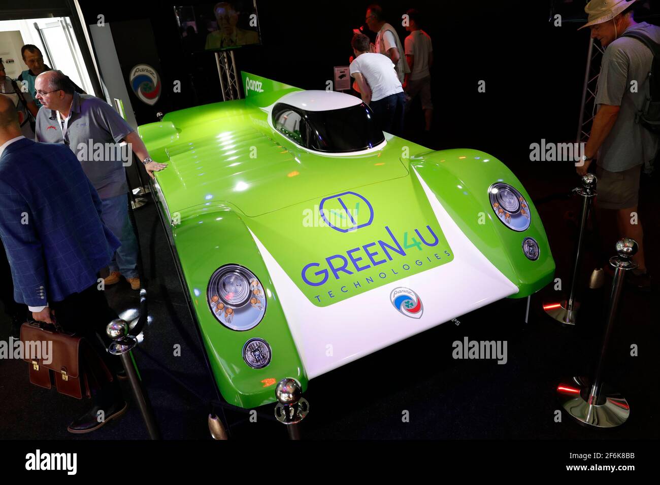 Panoz Racing GT-EV during the 2017 Le Mans 24 hours pesage, qualify and ...