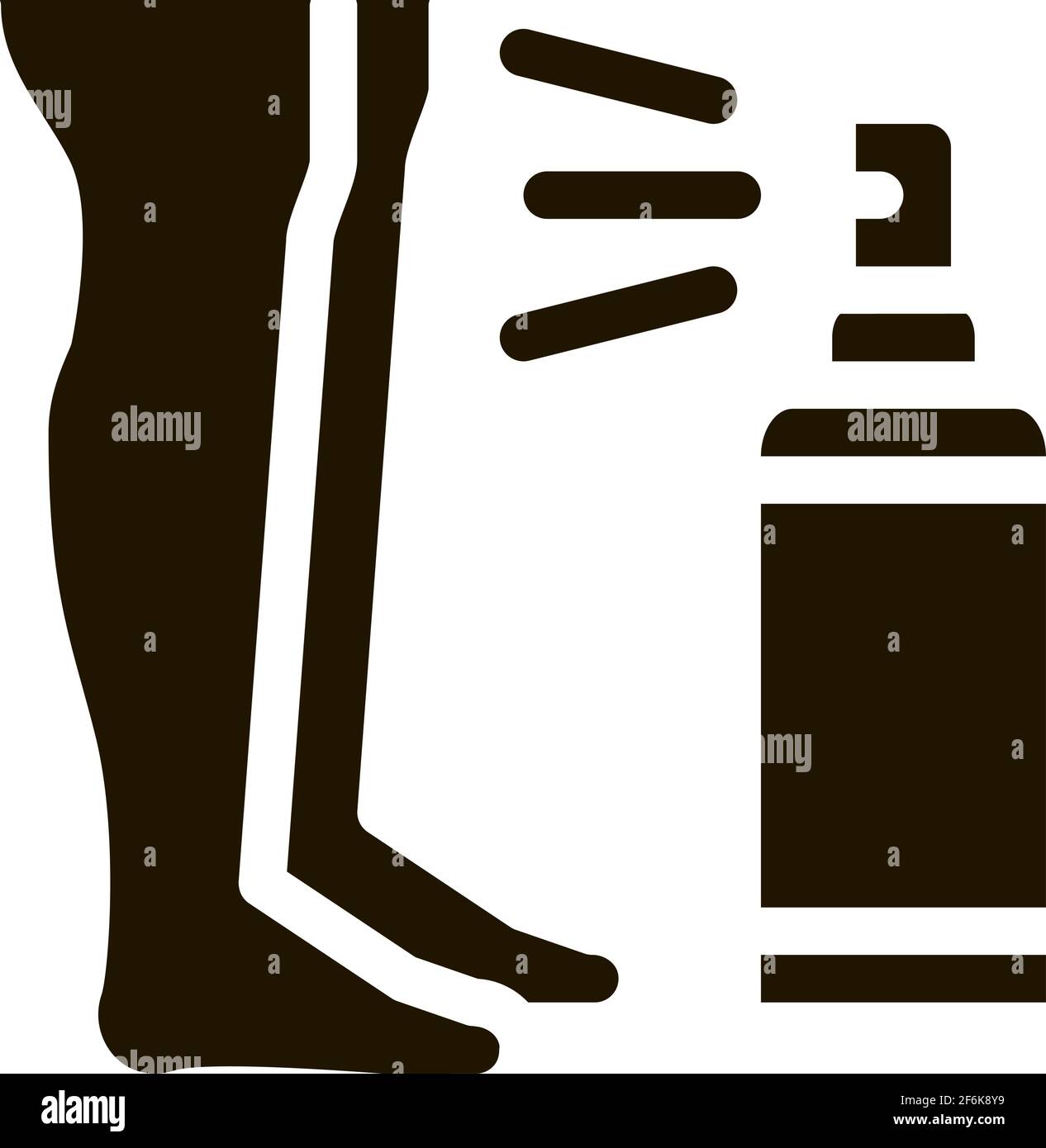 Black legs shave Stock Vector Images - Alamy