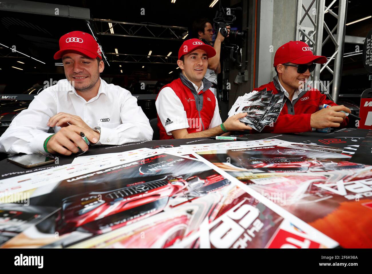 Autograph Session,Connor de Philippi (usa), Christopher Mies (deu), Frédéric Vervisch (bel ...