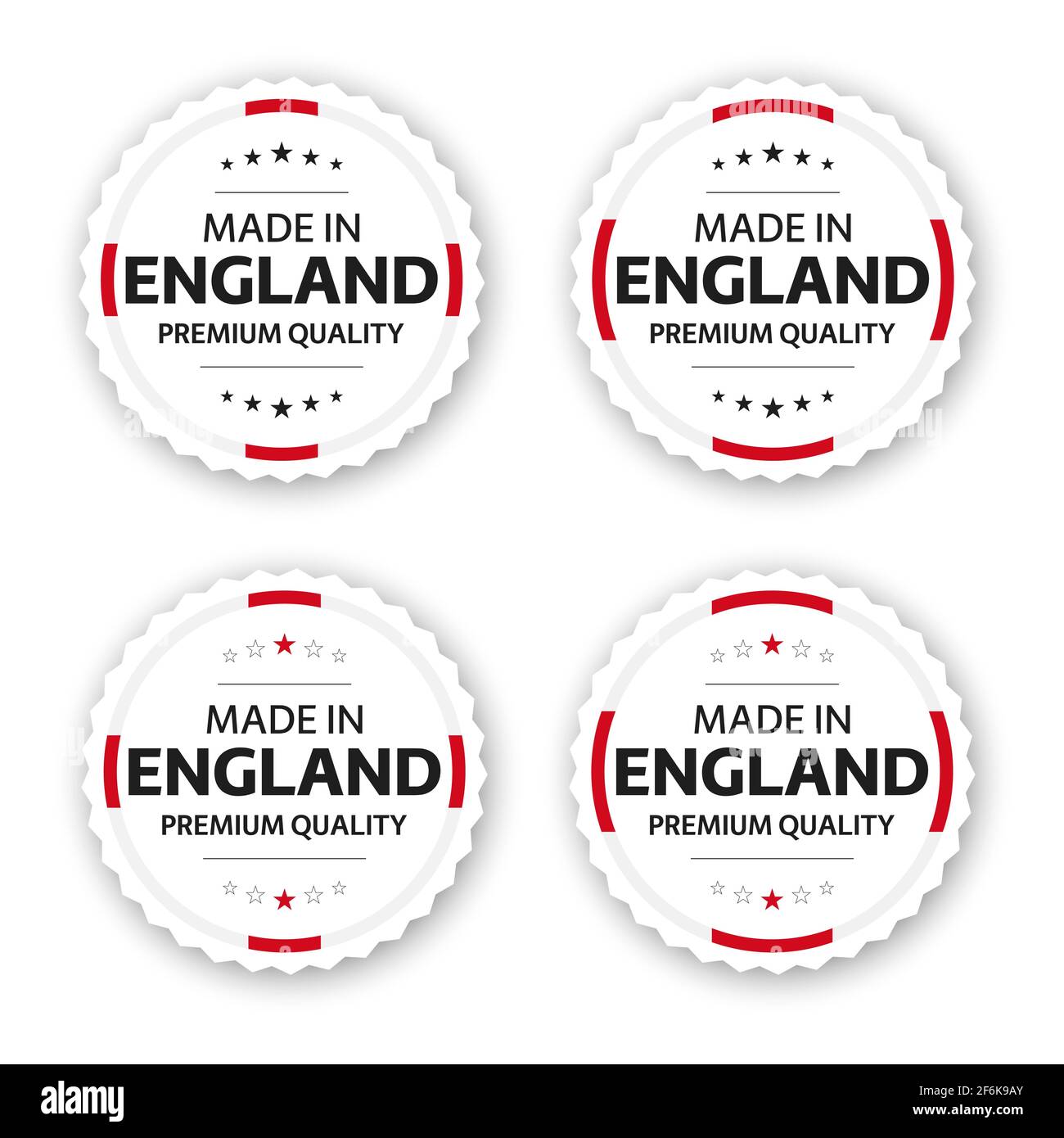 Made in great britain sticker Stock Vector Images - Alamy
