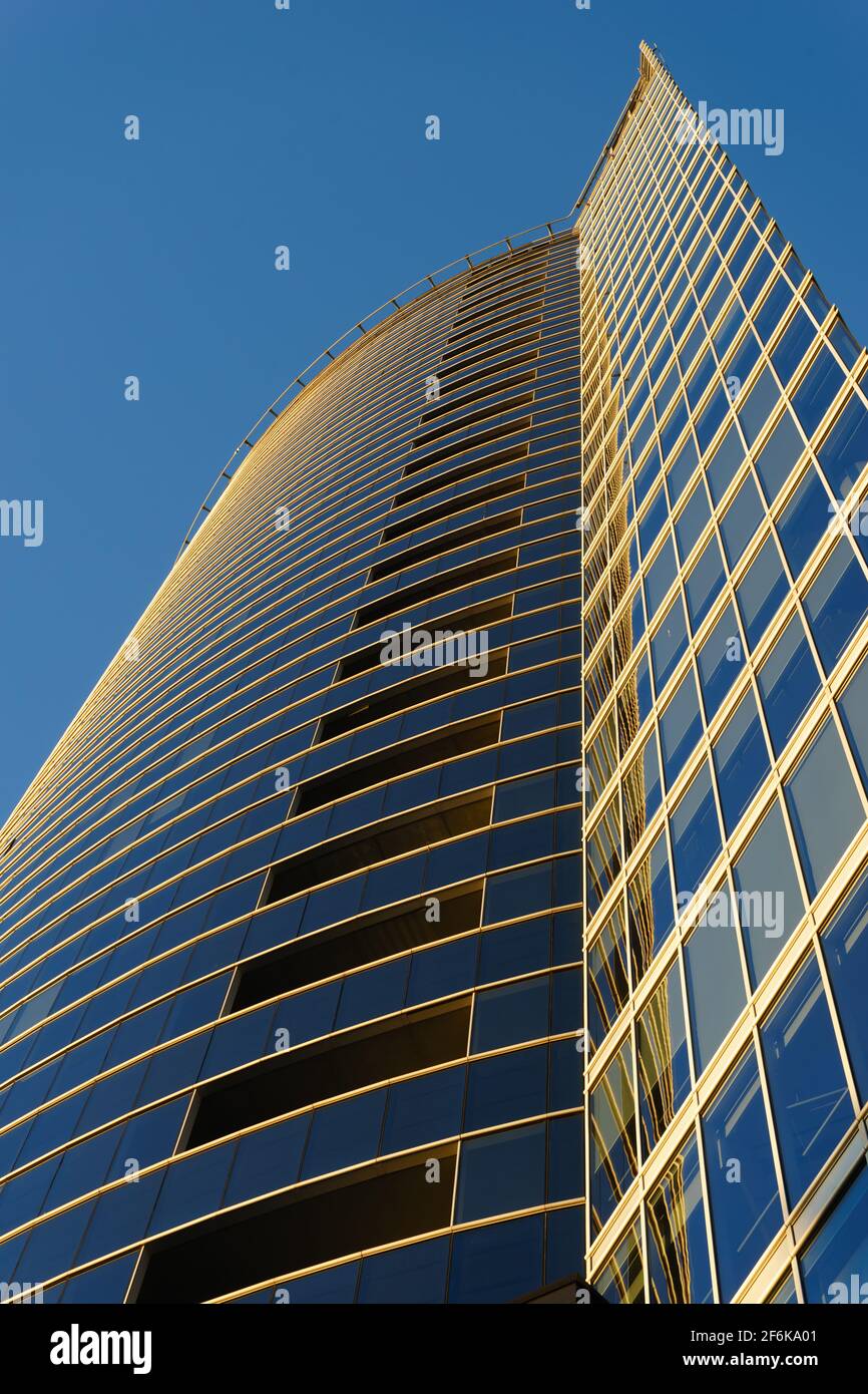 Modern skyscraper business office, sky building Stock Photo - Alamy