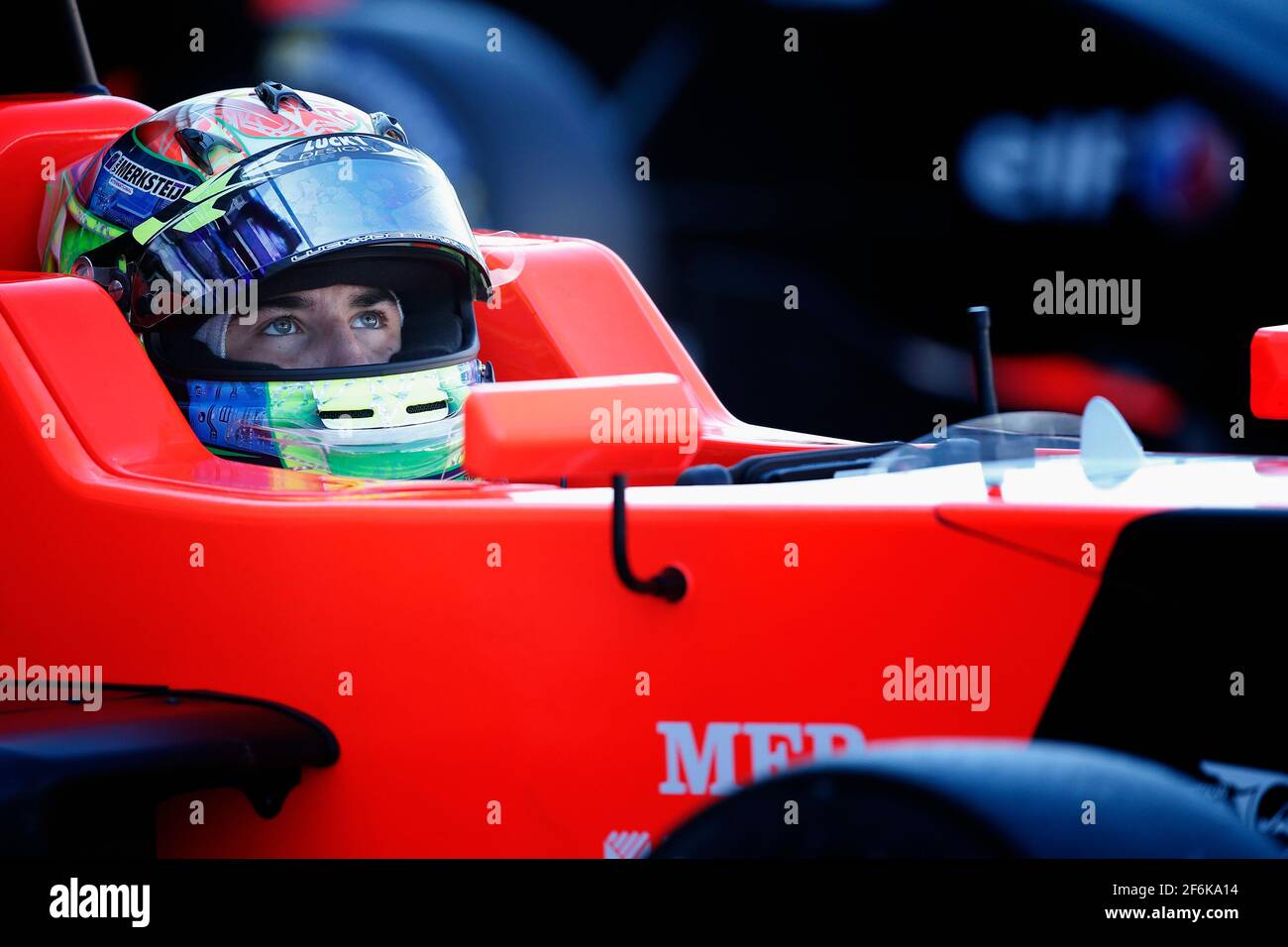 AUBRY Gabriel (fra) Renault FR 2.0L team Tech 1 racing ambiance portrait during Renault sport ...