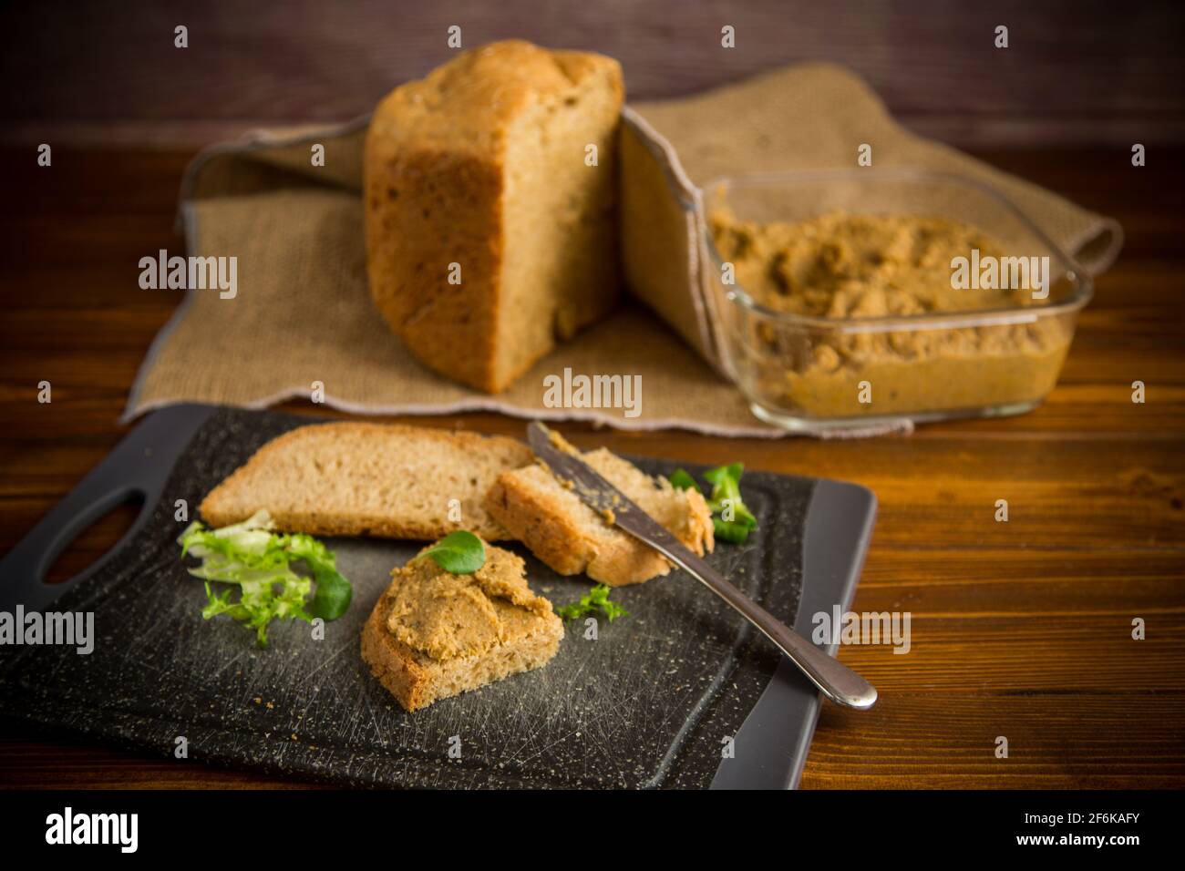 Pate slice hi-res stock photography and images - Alamy