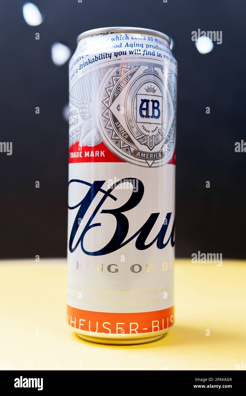 Budweiser beer russia hi-res stock photography and images - Alamy