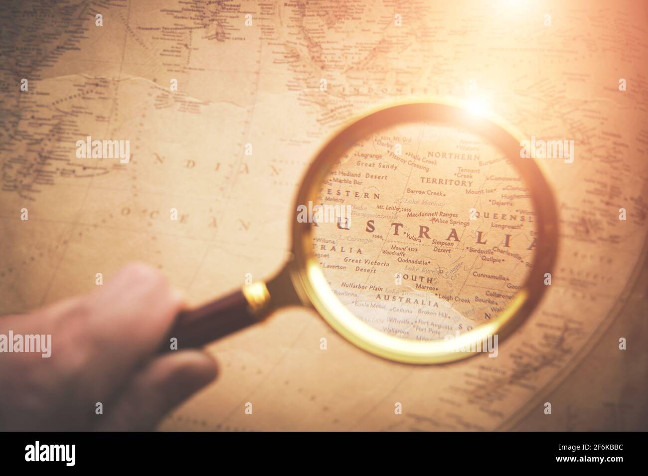 World Map Focus Australia High Resolution Stock Photography and Images ...