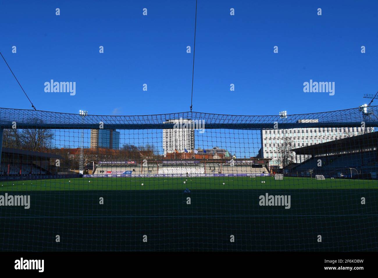 Malmo IP ahead of the 2nd leg of the Quarter Final in UEFA Womens ...
