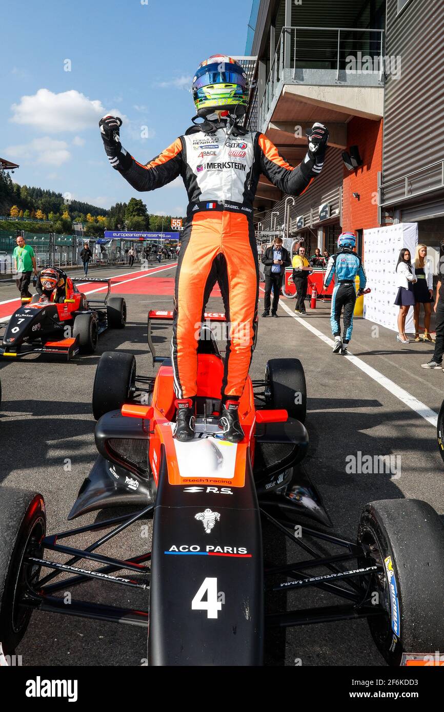 podium ambiance arrivee finish line AUBRY Gabriel (fra) Renault FR 2.0L ...