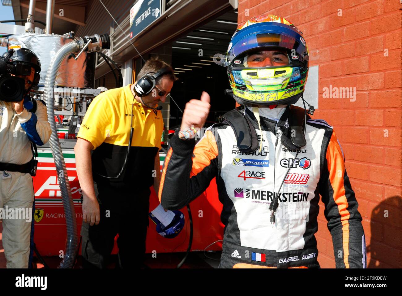 podium ambiance arrivee finish line AUBRY Gabriel (fra) Renault FR 2.0L ...
