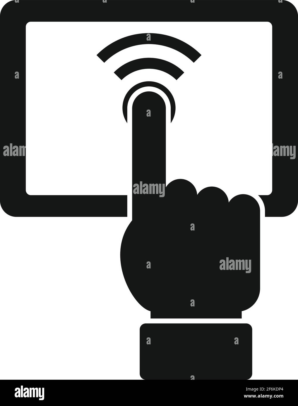 Touch remote control icon, simple style Stock Vector Image & Art - Alamy