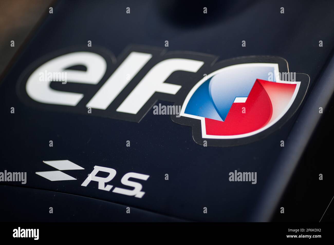 Elf logo hi-res stock photography and images - Alamy