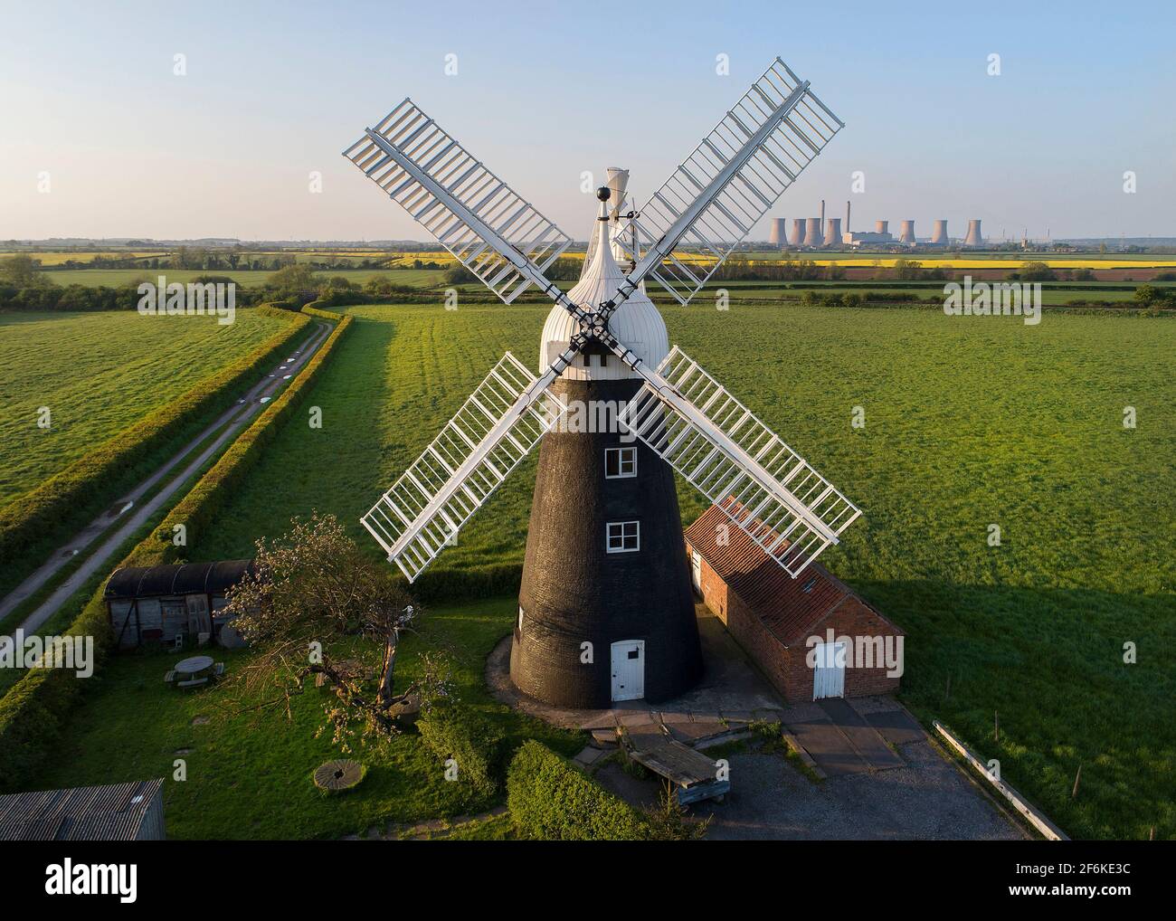 North Leverton Windmill Stock Photo - Alamy