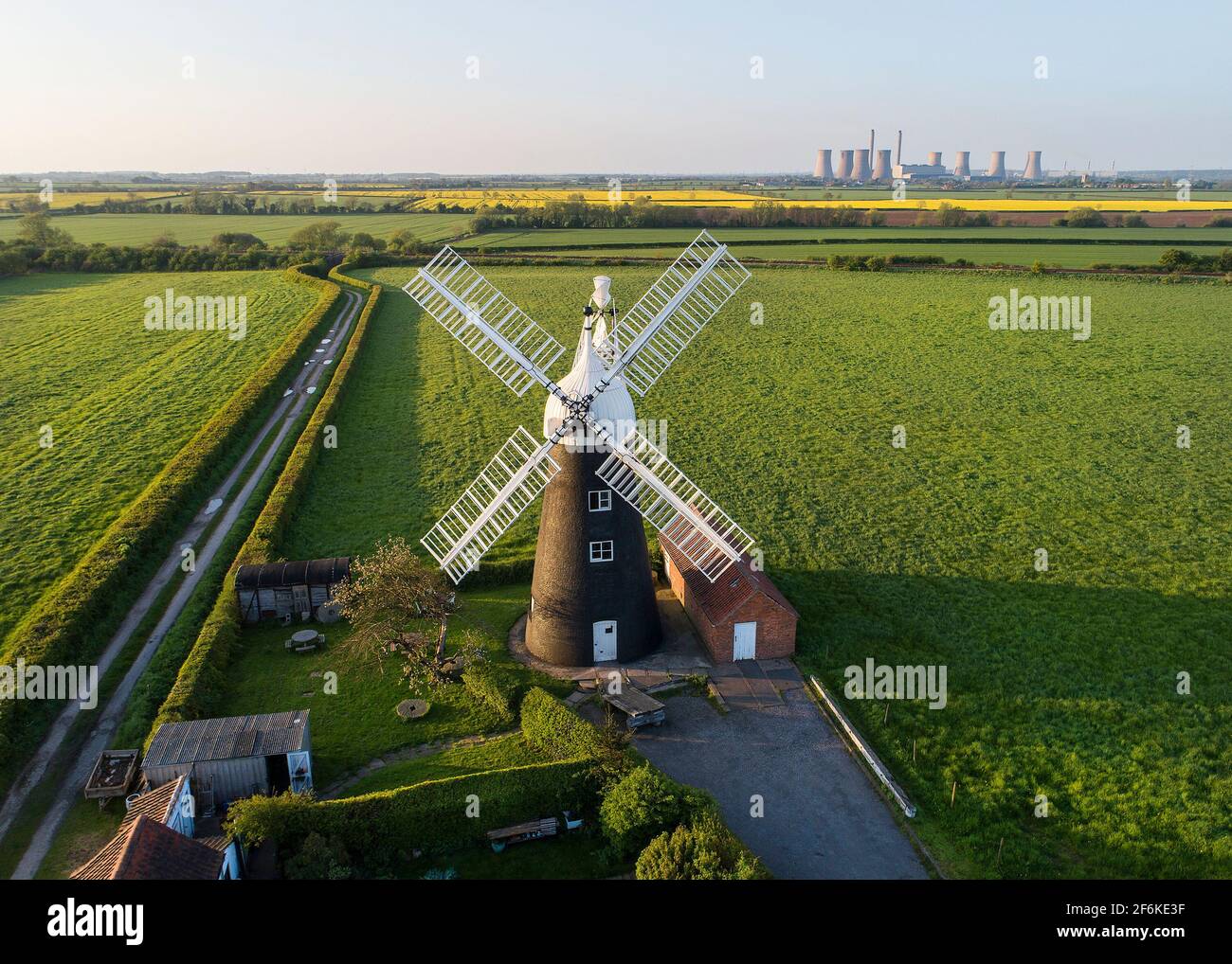North Leverton Windmill Stock Photo - Alamy