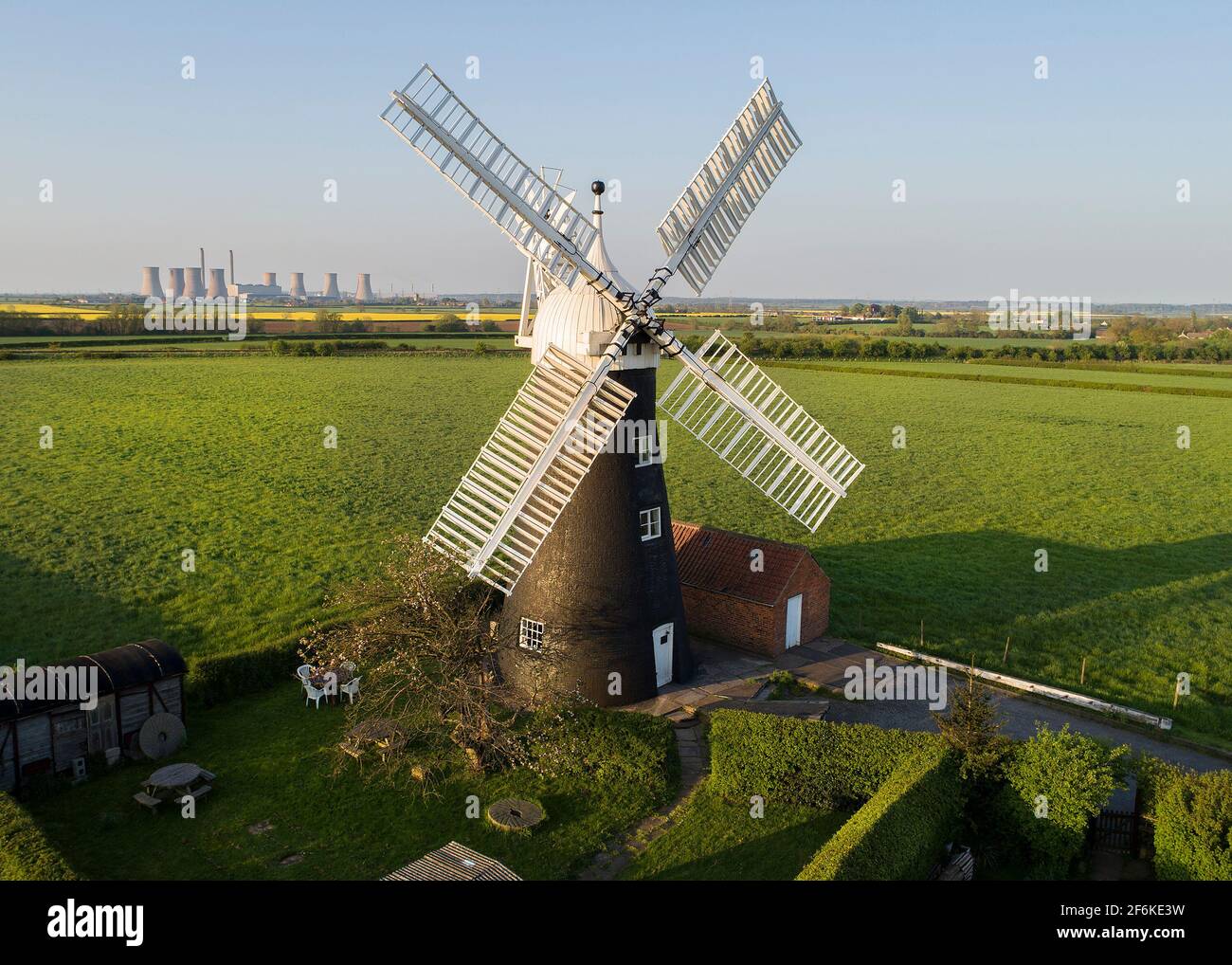 North Leverton Windmill Stock Photo - Alamy