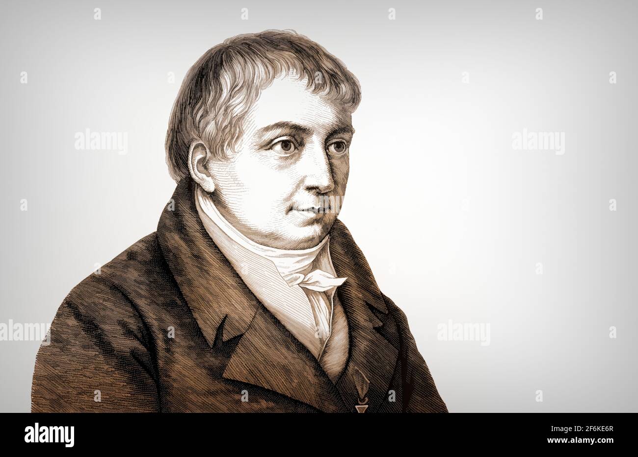 Karl Wilhelm Friedrich von Schlegel, 1772-1829, German philosopher ...