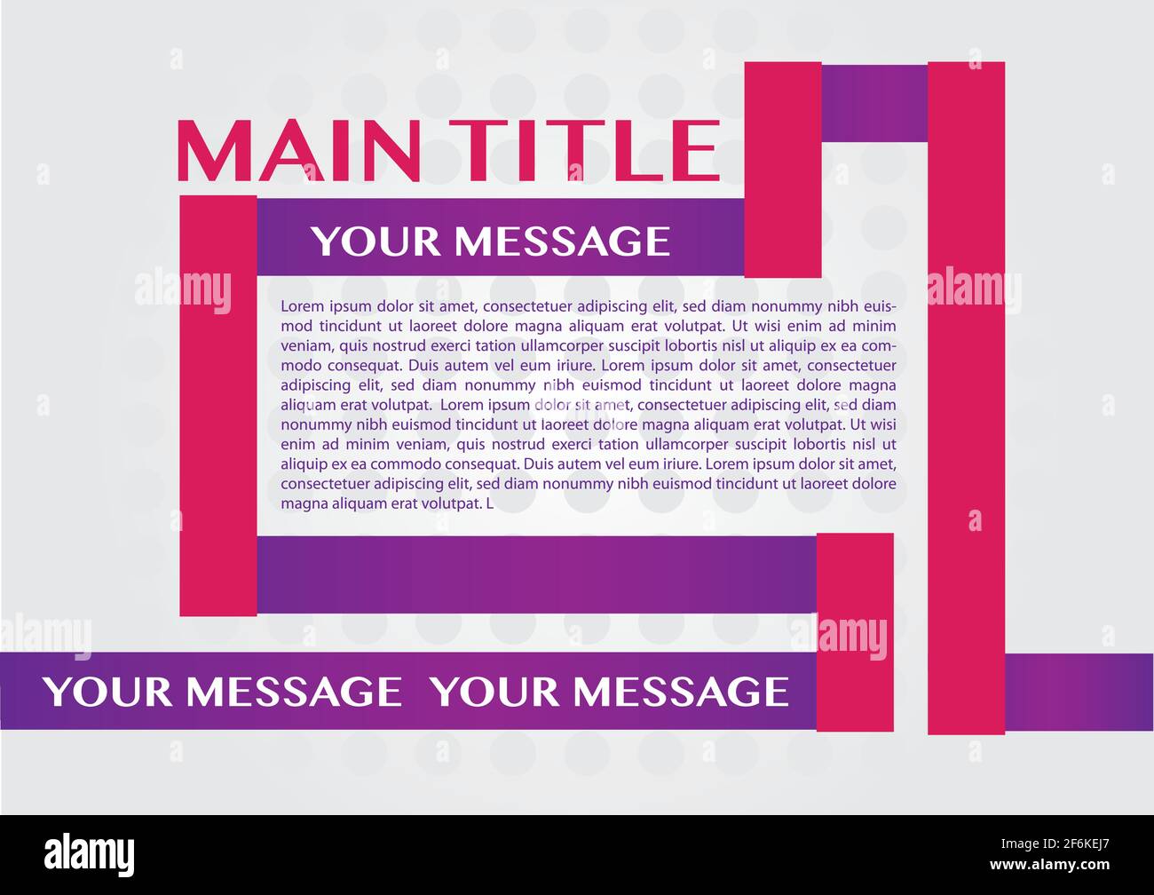 Paper folding Vector Layout Design Template with area for texts Stock ...