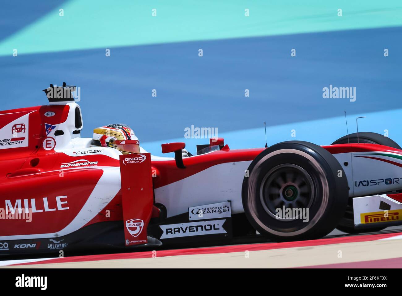 01 LECLERC Charles, Prema Racing action during 2017 FIA Formula 2 ...