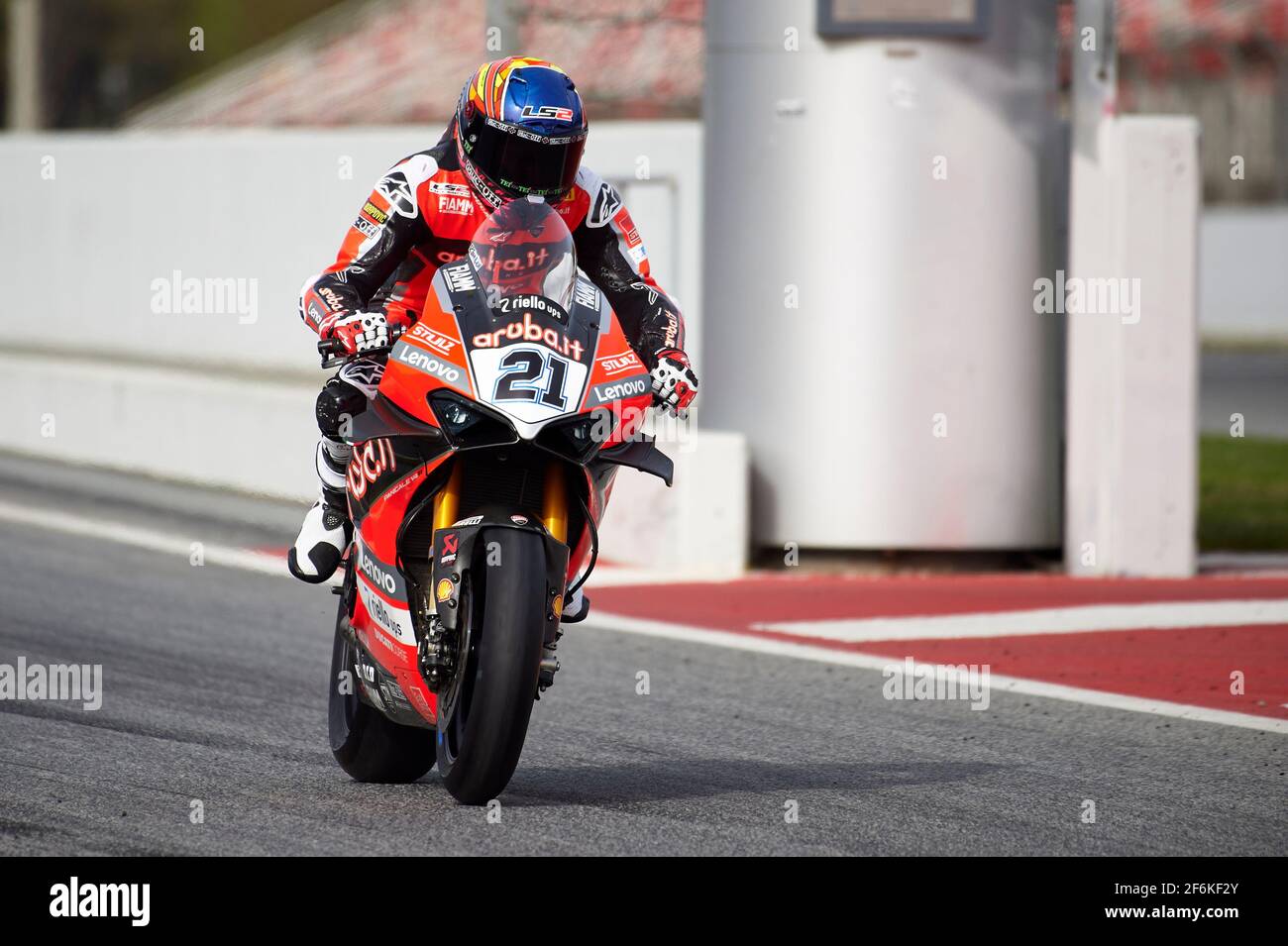 1st April 2021; Circuit de Barcelona Catalunya, Barcelona, Spain; FIM ...