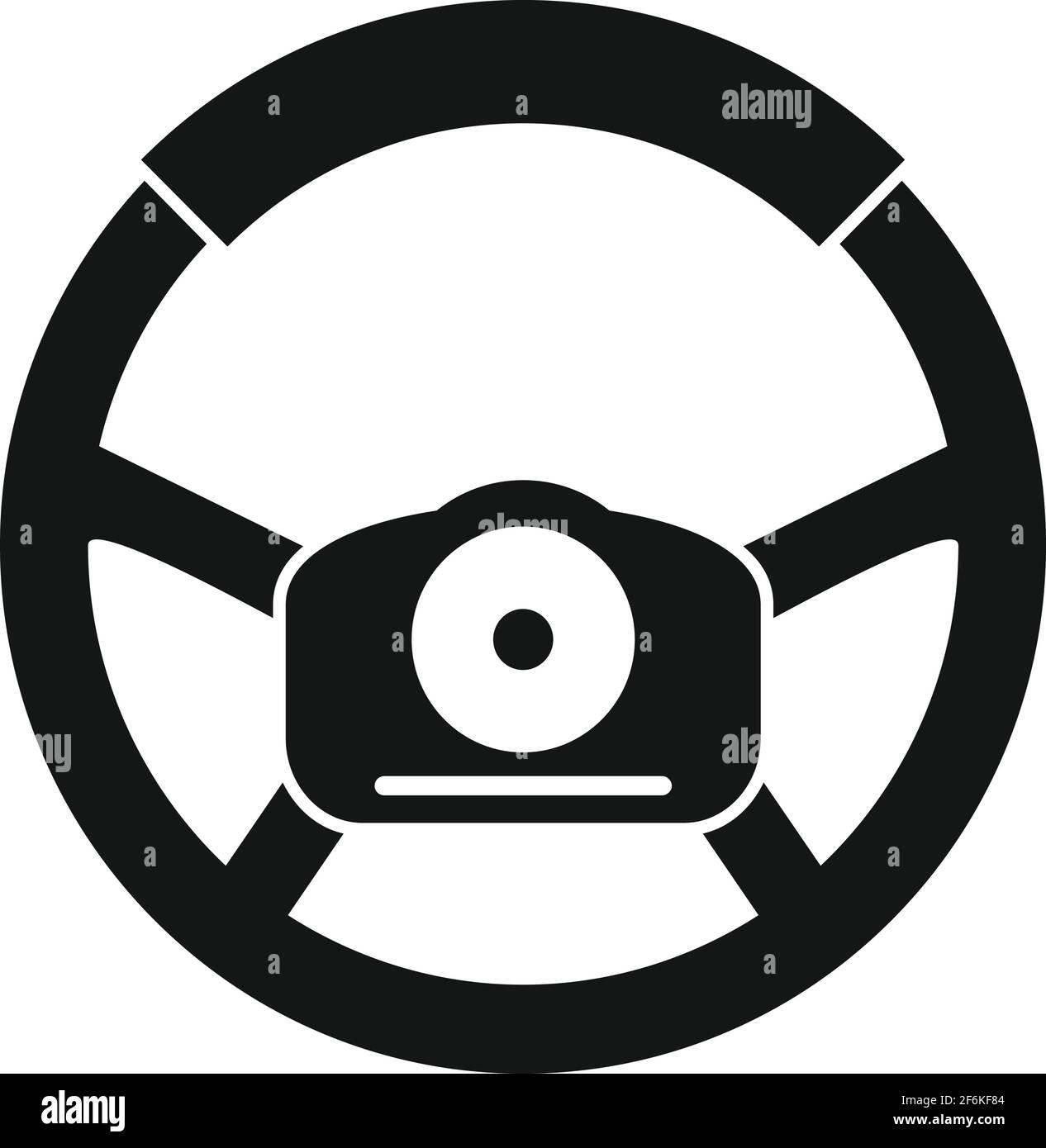 Steering wheel form Black and White Stock Photos & Images - Alamy