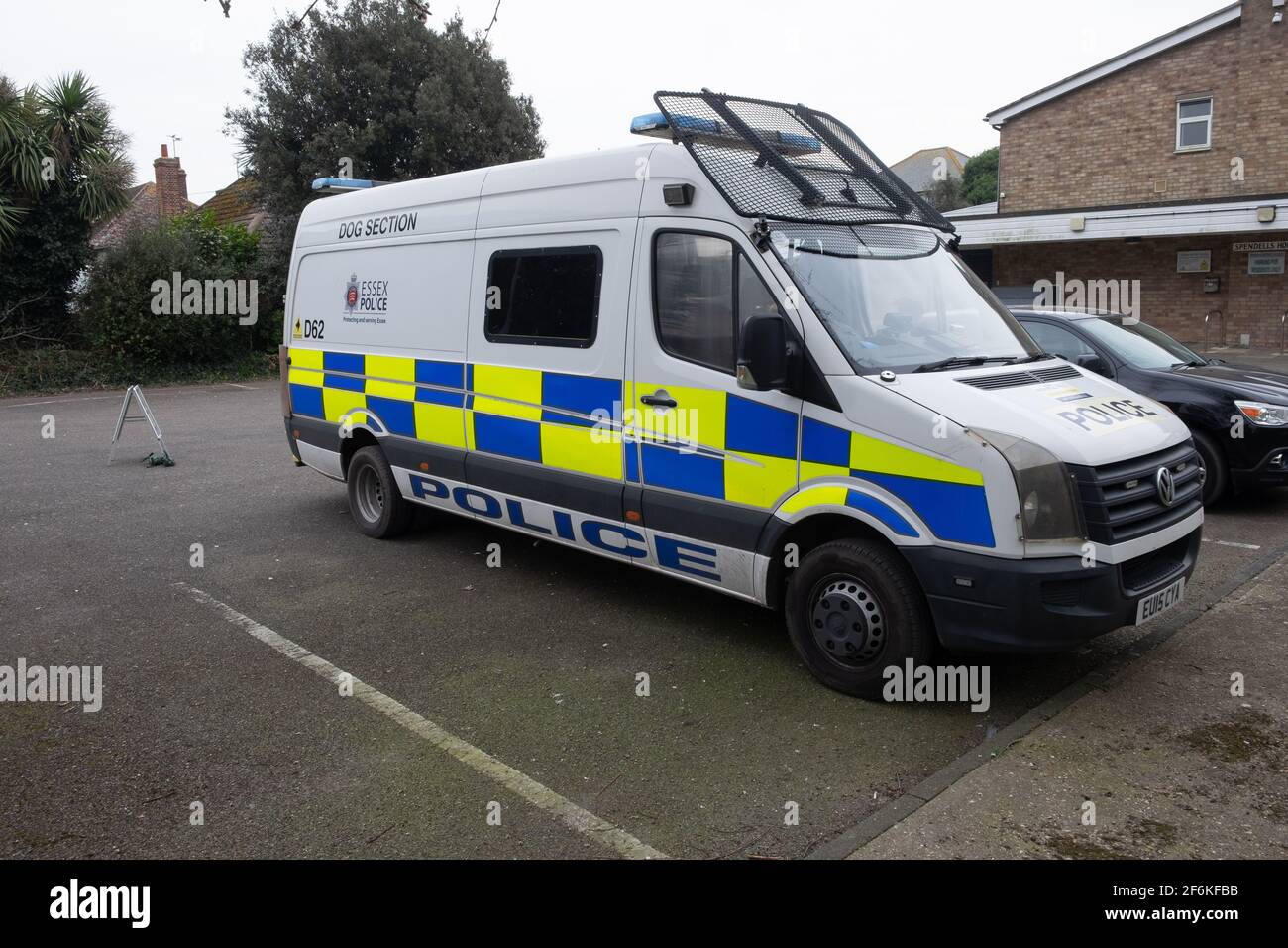 Essex police dog unit van, Walton on the naze, tendring, Essex England ...