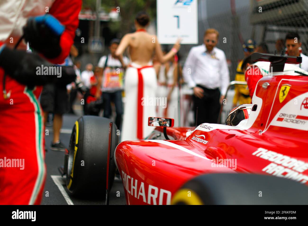 01 LECLERC Charles, Prema Racing, during the 2017 FIA Formula 2 ...