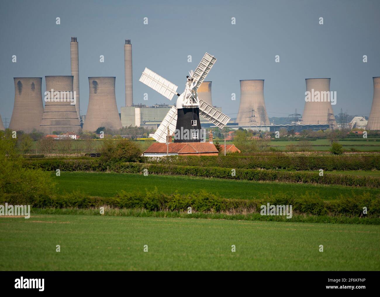 North Leverton Windmill Stock Photo - Alamy