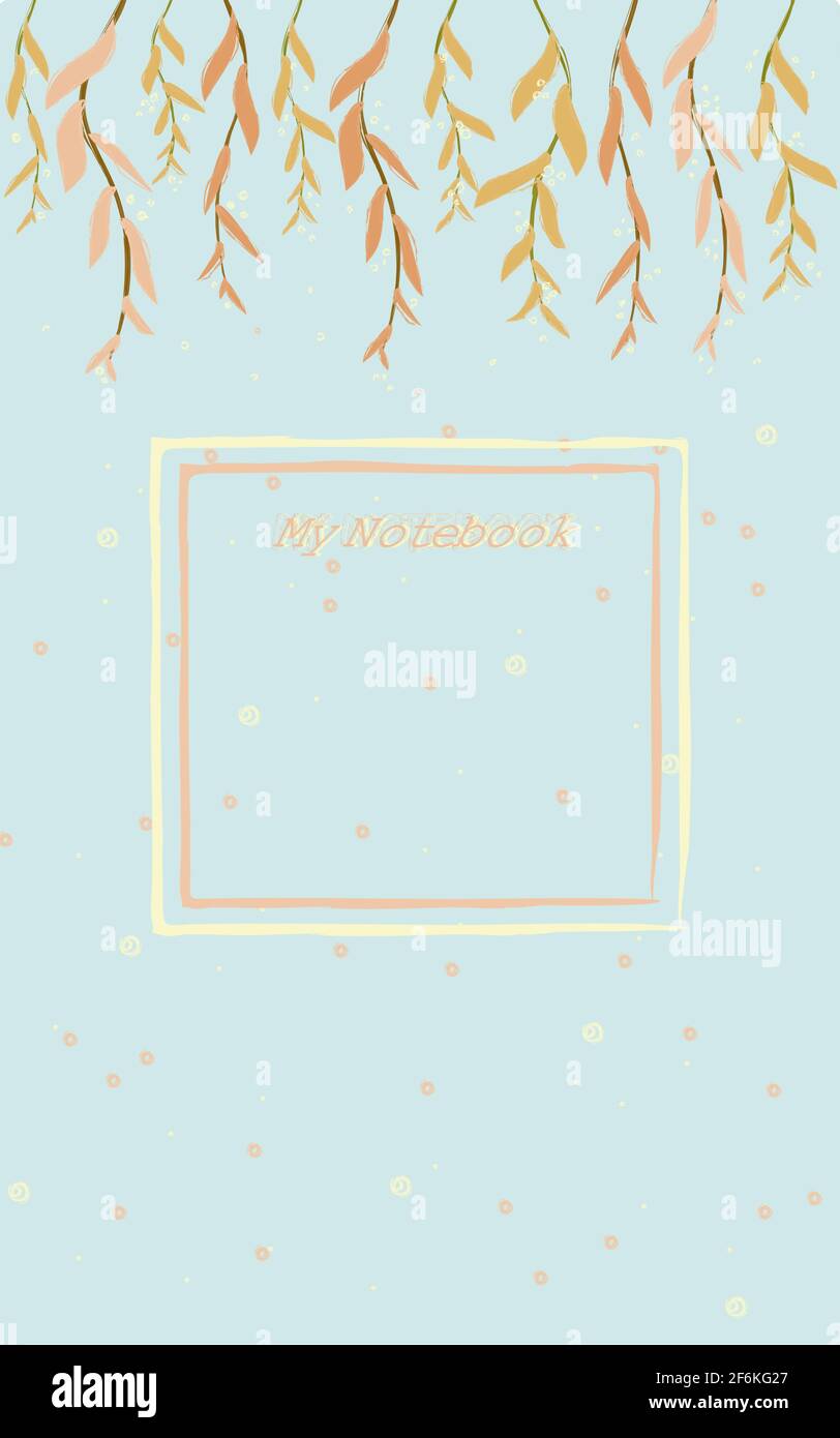 Botany Cover Page Stock Vector Images - Alamy