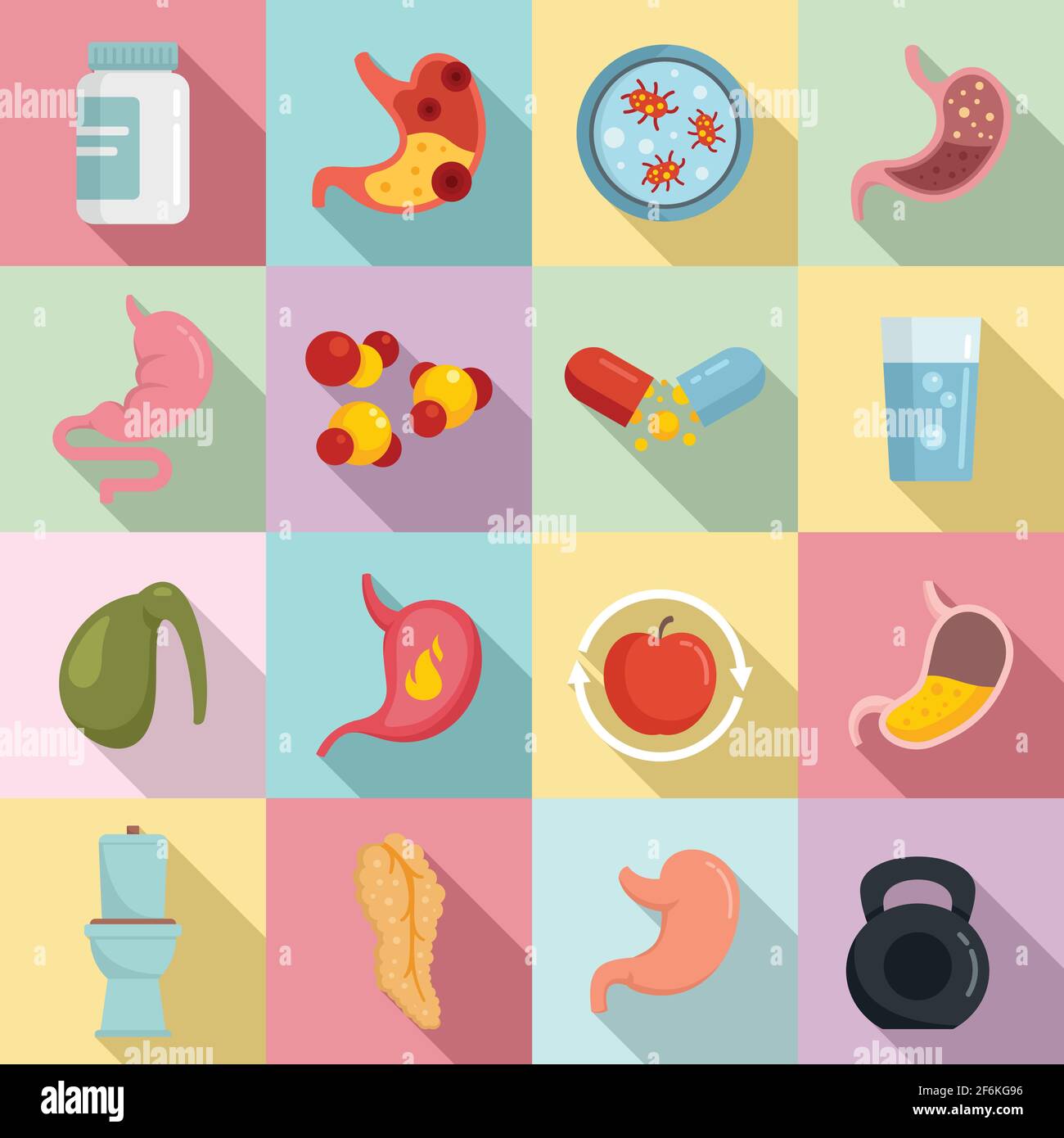 Gastric hormone Stock Vector Images - Alamy