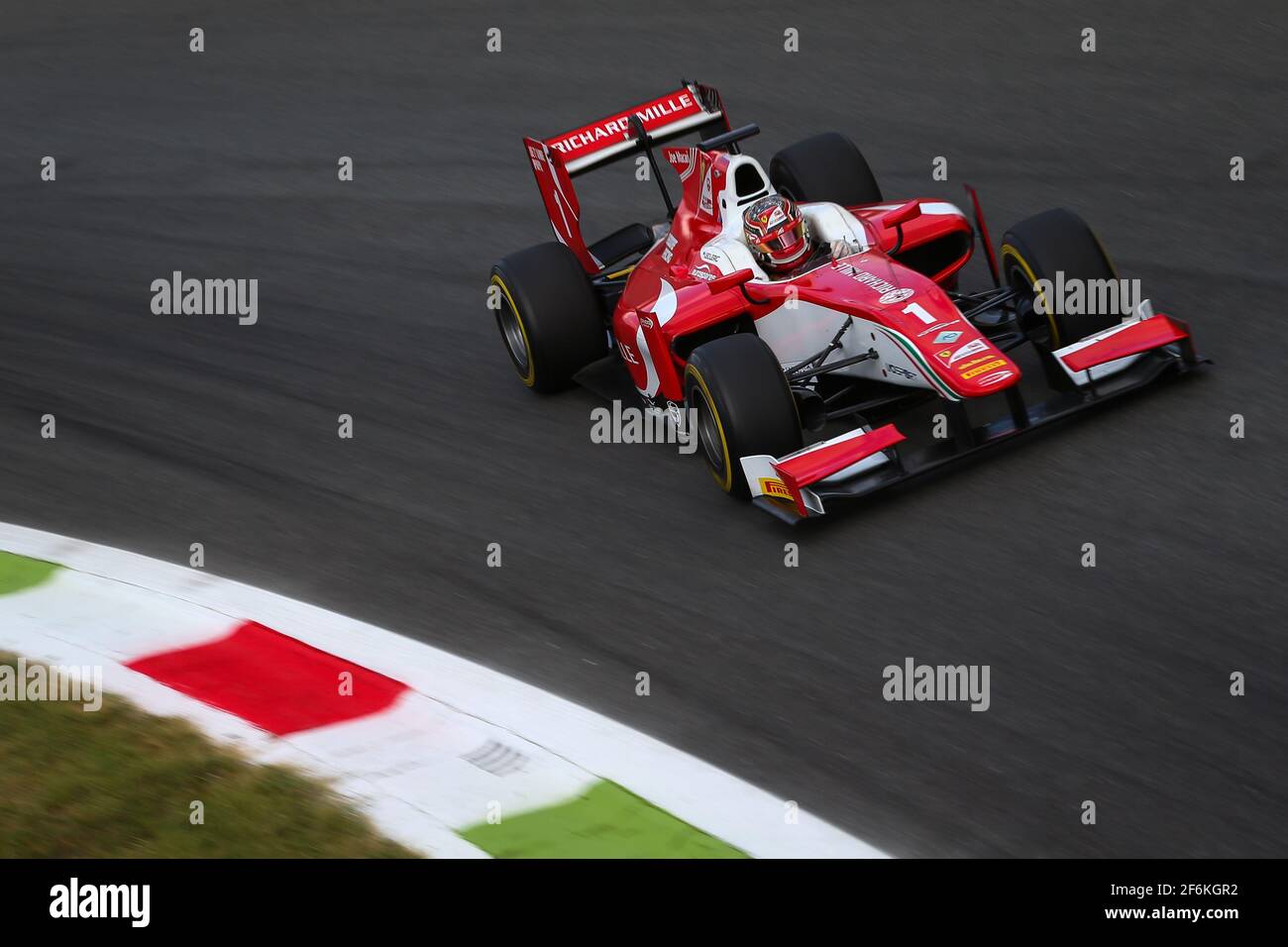 01 LECLERC Charles, Prema Racing, action during 2017 FIA Formula 2 ...
