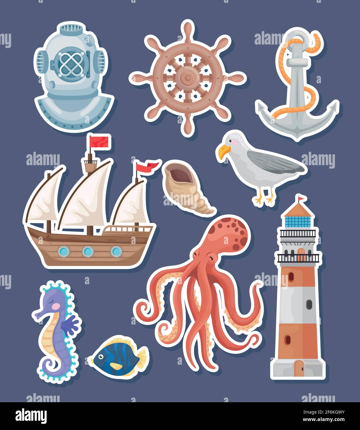 Ten fish Stock Vector Images - Alamy