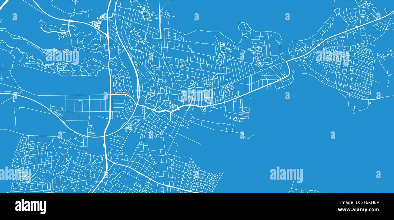 Map of horsens hi-res stock photography and images - Alamy
