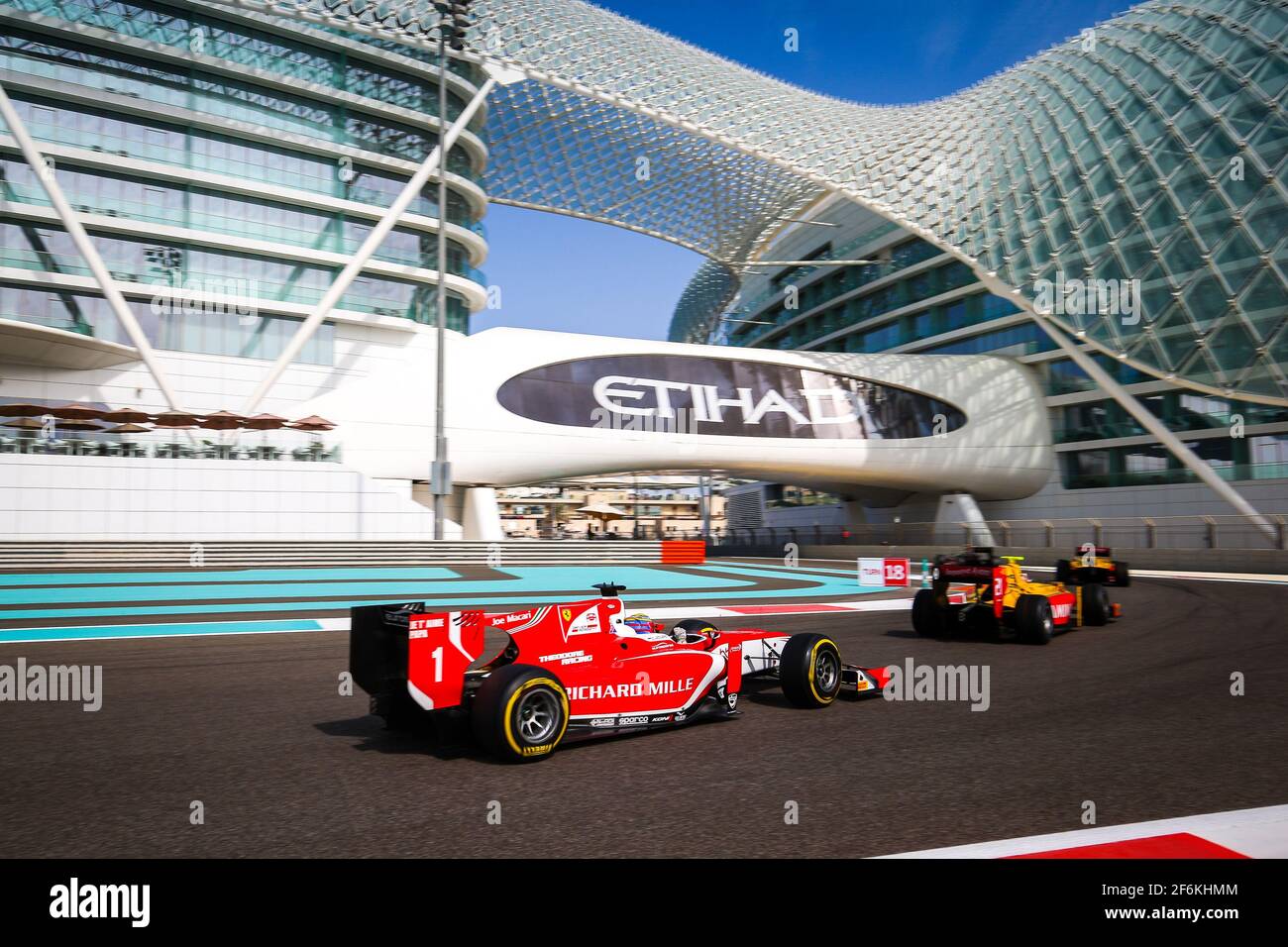 01 LECLERC Charles, Prema Racing, action during the 2017 Formula 2 ...